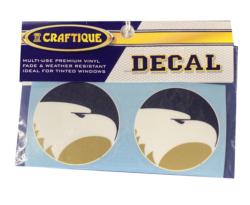 Craftique Georgia Southern Double Circle Small Decal – etcoutfitters