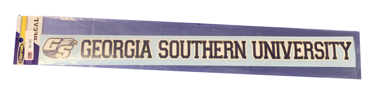 Craftique Georgia Southern Script Long Decal – etcoutfitters